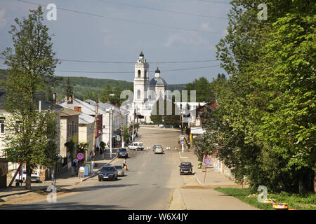 Lenin street in Tarusa. Russia Stock Photo - Alamy