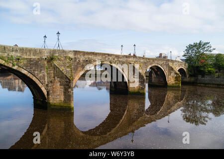 The Auld Brig, or Old Bridge , features in the poem The Brigs o' Ayr by ...