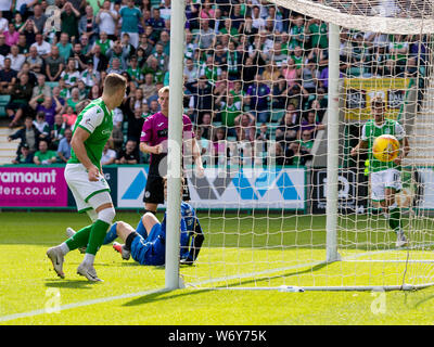 3rd Aug 2019, Easter Road Stadium, Leith, Edinburgh, Scotland; Scottish ...