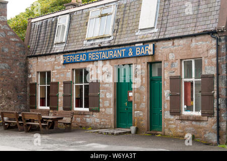 Pierhead Restaurant and Bar, Voe, Shetland Islands, Scotland Stock ...