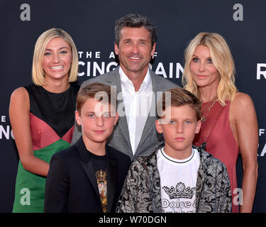 Patrick Dempsey, Jillian Dempsey, Tallula Dempsey, Sullivan Dempsey and ...