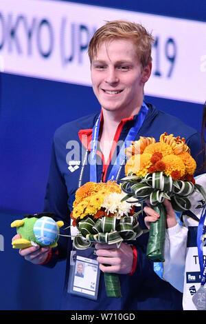 Tokyo, Japan. 3rd Aug, 2019. Tatsumi International Swimming Center ...
