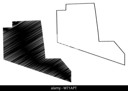 Togdheer region (Federal Republic of Somalia, Horn of Africa) map ...
