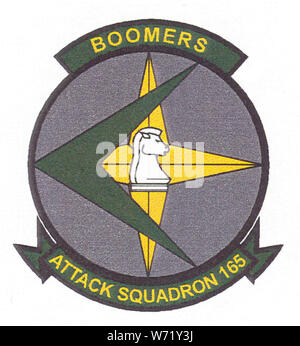 Attack Squadron 165 (US Navy) insignia c1964 Stock Photo - Alamy
