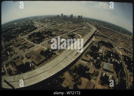 Central Expressway Leading South into Dallas Stock Photo - Alamy