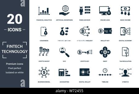 filled technology icon set. contain flat antique gamepad, telephone ...