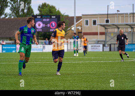 Slough Town FC vs Dorking Wanderers at Arbour Park, Slough, Berkshire ...