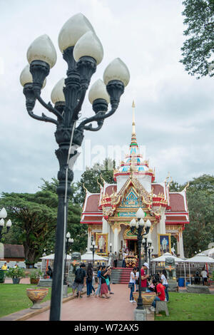 the city pillar shrine in the city of Chanthaburi in the north of ...