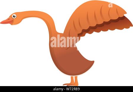 Cartoon evil face duck on the grey background Stock Vector Image & Art ...