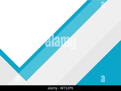 Blue grey minimal geometric abstract background. Vector design Stock ...