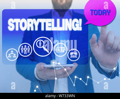 Conceptual hand writing showing What s is Your Story question. Business ...