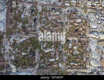 Detail of the historic pavement structure on the street in the center ...