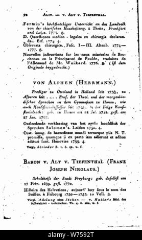 De Meusel Lexikon 5 072 Stock Photo - Alamy