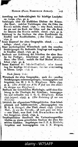 De Meusel Lexikon 3 115 Stock Photo - Alamy