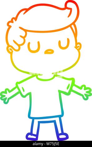 cartoon aloof man Stock Vector Image & Art - Alamy