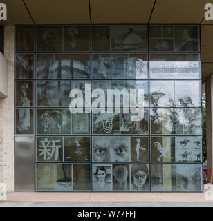 Visual Arts Center, Texas University, Austin, TX Stock Photo - Alamy