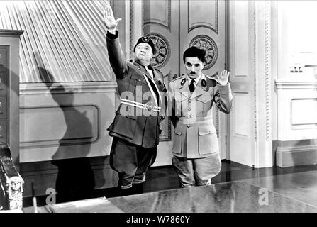 Jack Oakie & Charles Chaplin Film: The Great Dictator (1940) Characters ...