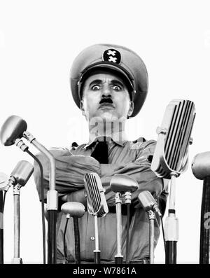 DER GROSSE DIKTATOR / The Great Dictator USA 1940 / Charles Chaplin Hier zeigt sich Chaplins ...