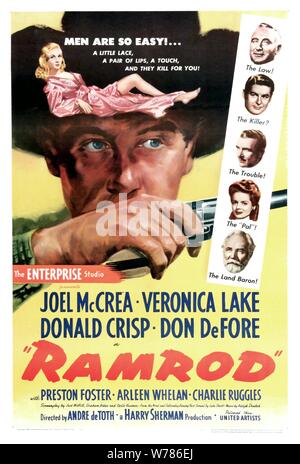 RAMROD 1947 United Artists film with Veronica Lake Stock Photo - Alamy