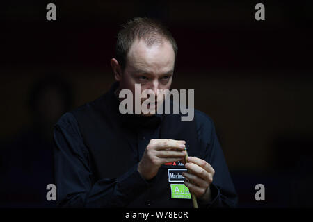 Chris Wakelin during his match with Mark Allen on day six of the Halo ...