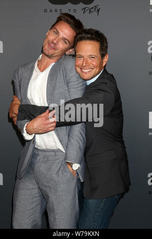 Riley Smith, Scott Wolf at the CW Summer TCA All-Star Party at the ...