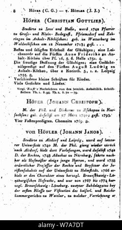 The 'De Meusel Lexikon 1 008' is a historical reference work that ...