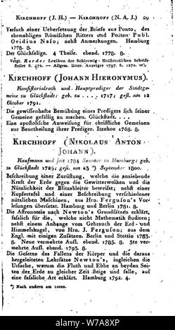 De Meusel Lexikon 5 029 Stock Photo - Alamy