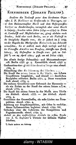 De Meusel Lexikon 4 037 Stock Photo - Alamy