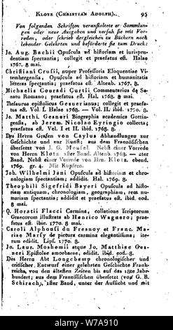 De Meusel Lexikon 1 095 Stock Photo - Alamy