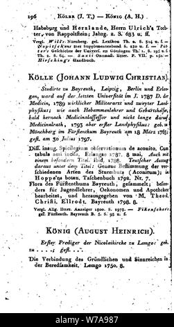 De Meusel Lexikon 1 196 Stock Photo - Alamy