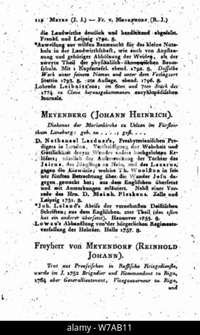 De Meusel Lexikon 4 112 Stock Photo - Alamy