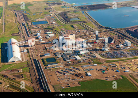 Nutrien Vanscoy Potash Mine (formerly Agrium) in Saskatchewan, Canada ...