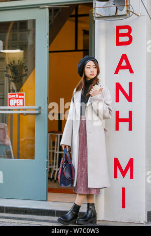 Osaka Street Style, February 2019 Stock Photo - Alamy