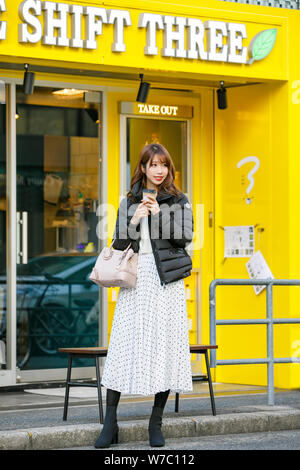 Osaka Street Style, February 2019 Stock Photo - Alamy