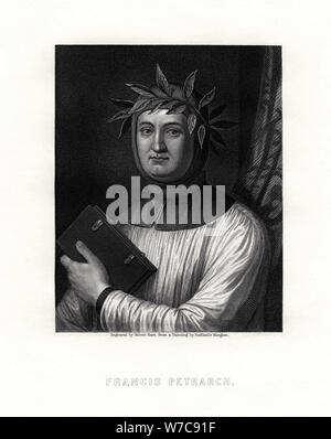 Petrarch, Italian scholar and poet of the early Renaissance, and one of ...