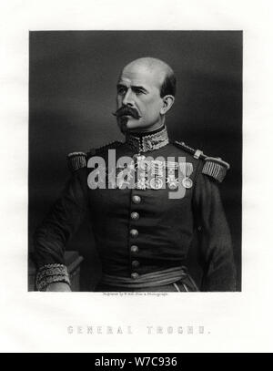 Louis Jules Trochu, a French military leader and politician, during the ...