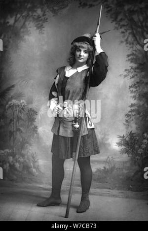 Ada Rehan, Irish-born American actress, c1890. Artist: W&D Downey Stock ...
