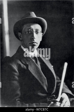 Photograph of Igor Stravinsky (1882-1971) a Russian composer, Pianist ...