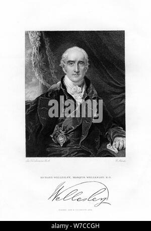 Richard Colley Wellesley, Marquess Wellesley Stock Photo - Alamy