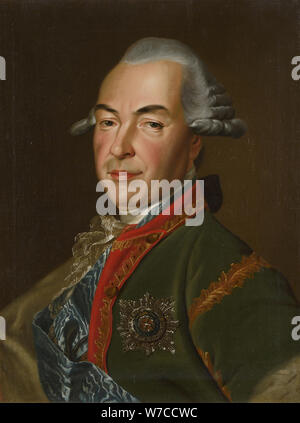 Portrait of Count Kirill Razumovsky (1728-1803), the last Hetman of ...