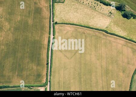 Prehistoric farms, Stogumber, Somerset, 2018. Creator: Historic England ...