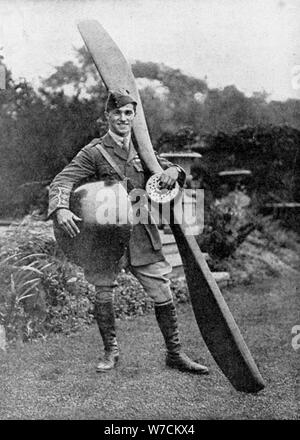 Captain Albert Ball VC of the Royal Flying Corps in World War One ...