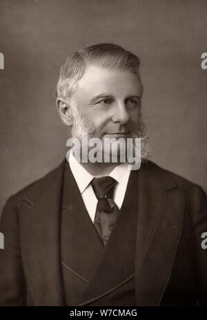 FREDERICK AUGUSTUS ABEL (1827-1902). /nEnglish chemist. Photographed in ...