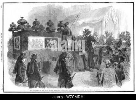 Funeral of Prince Albert The Prince Consort in 1861 Stock Photo - Alamy