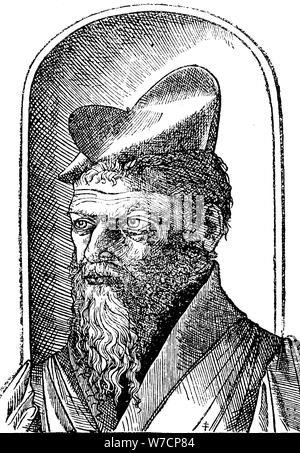 Pierre Belon, French naturalist, 1553 (1762). Artist: Unknown Stock ...