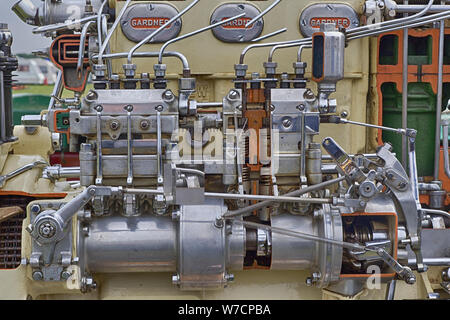 GARDNER DIESEL ENGINE Stock Photo - Alamy