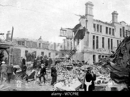WW2 Merseyside Air Raid Bomb Damage 1940 The bomb damaged houses in ...