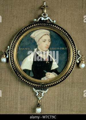'Portrait of Mrs Pemberton', c1535. Artist: Hans Holbein the Younger ...