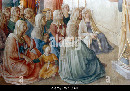 St Stephen Preaching'. Fra Angelico (Guido di Pietro/Giovanni da ...