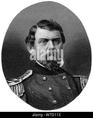 William J Hardee, American soldier. Artist: Unknown Stock Photo - Alamy